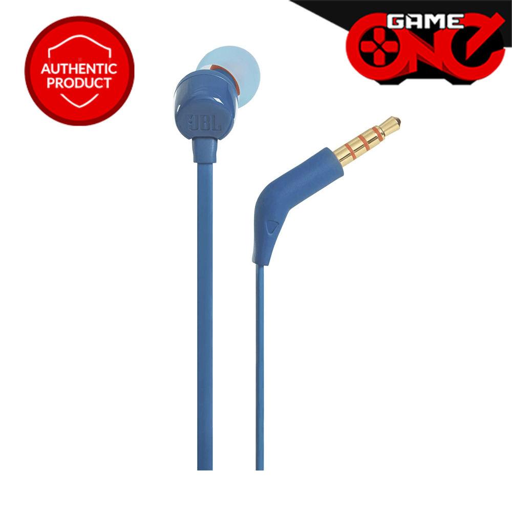 JBL T110 In-Ear Headphone [Blue] | Shopee Philippines