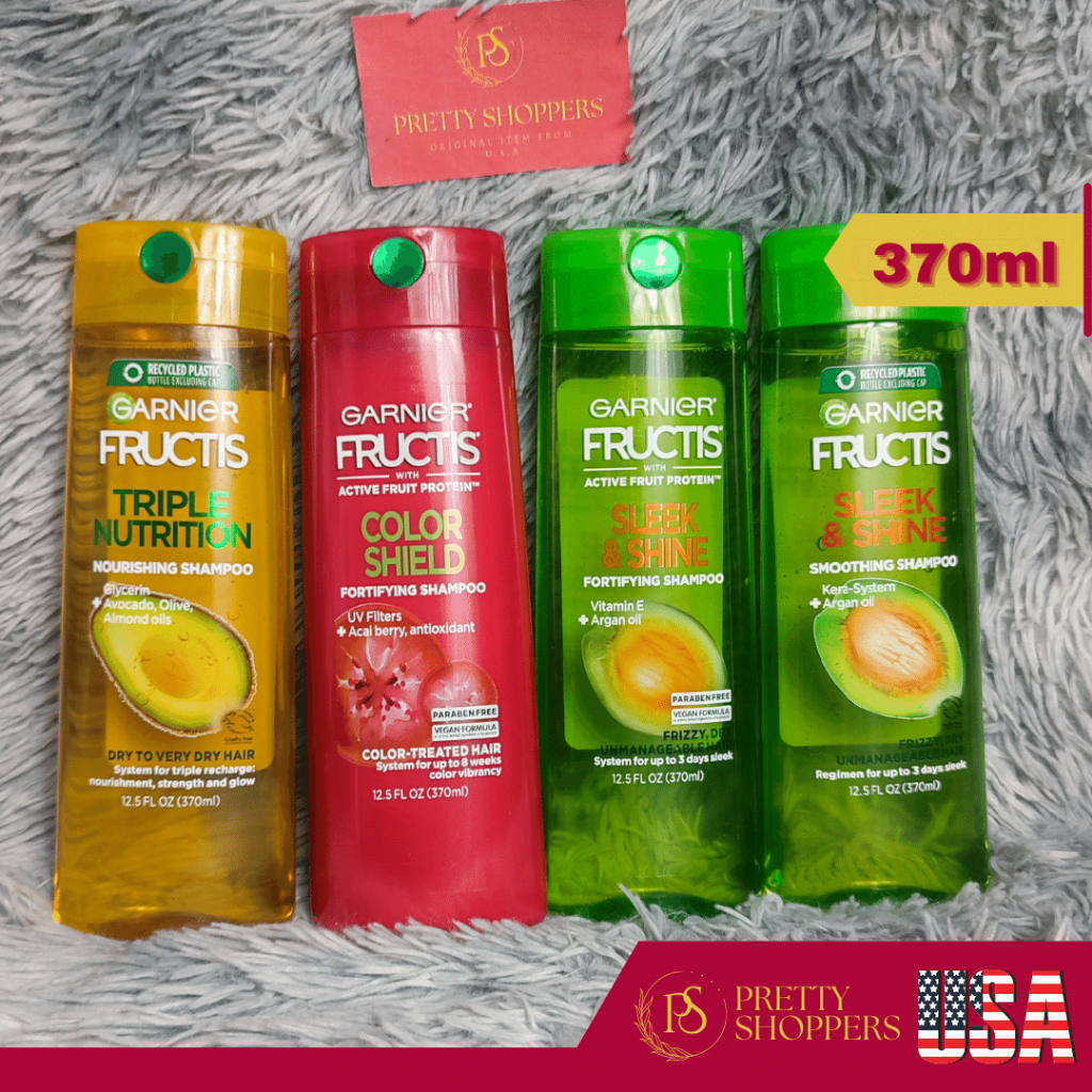 Original Garnier Fructis Shampoo 12.5 Oz Made in USA - Pretty Shoppers ...