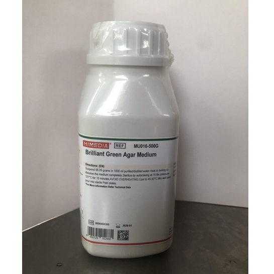 HIMEDIA Brilliant Green Agar Medium 500g Dehydrated Culture Growing ...