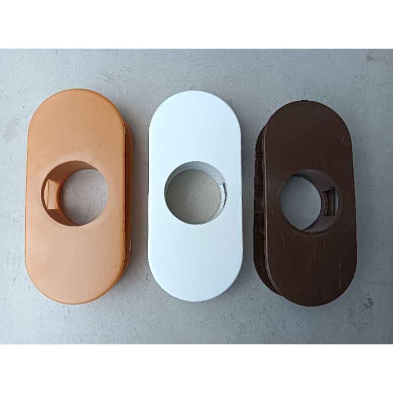 PVC DOOR PAD. good quality door guard. white beige brown. | Shopee ...