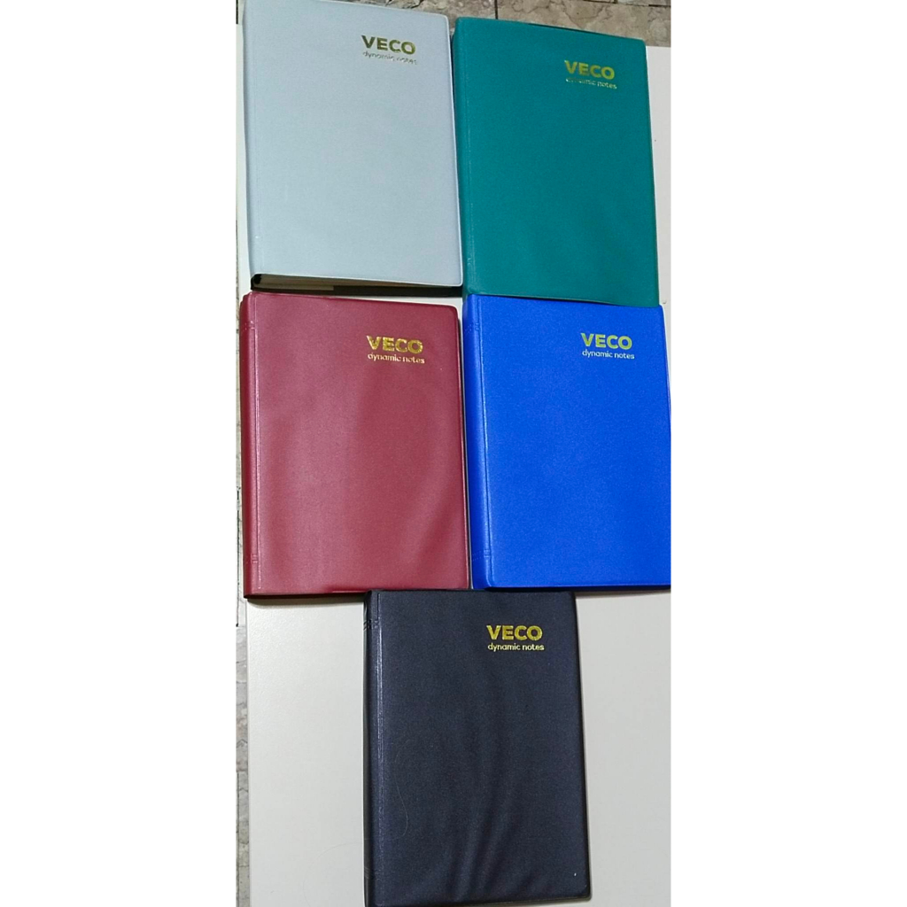 BINDER NOTEBOOK with LEATHERETTE COVER Assorted COLORS , size 6" X 8.5 ...