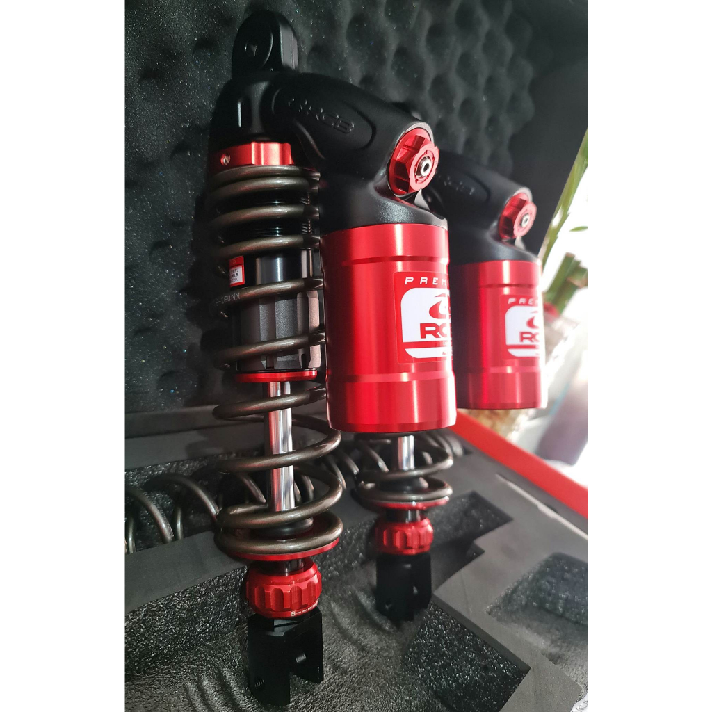 RCB Dual Shock Absorber VD Series NMAX V1 330mm - Titanium | Shopee ...