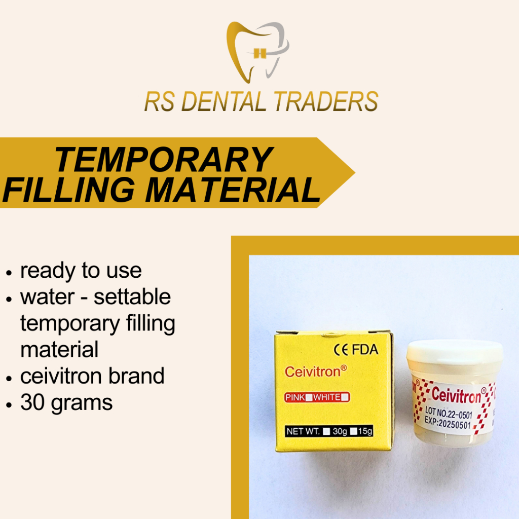 TEMPORARY FILLING MATERIAL CEVITRON | Shopee Philippines