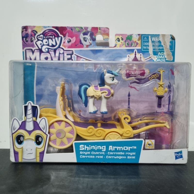 Authentic My Little Pony Shining Armor Royal Chariot Set | Shopee ...