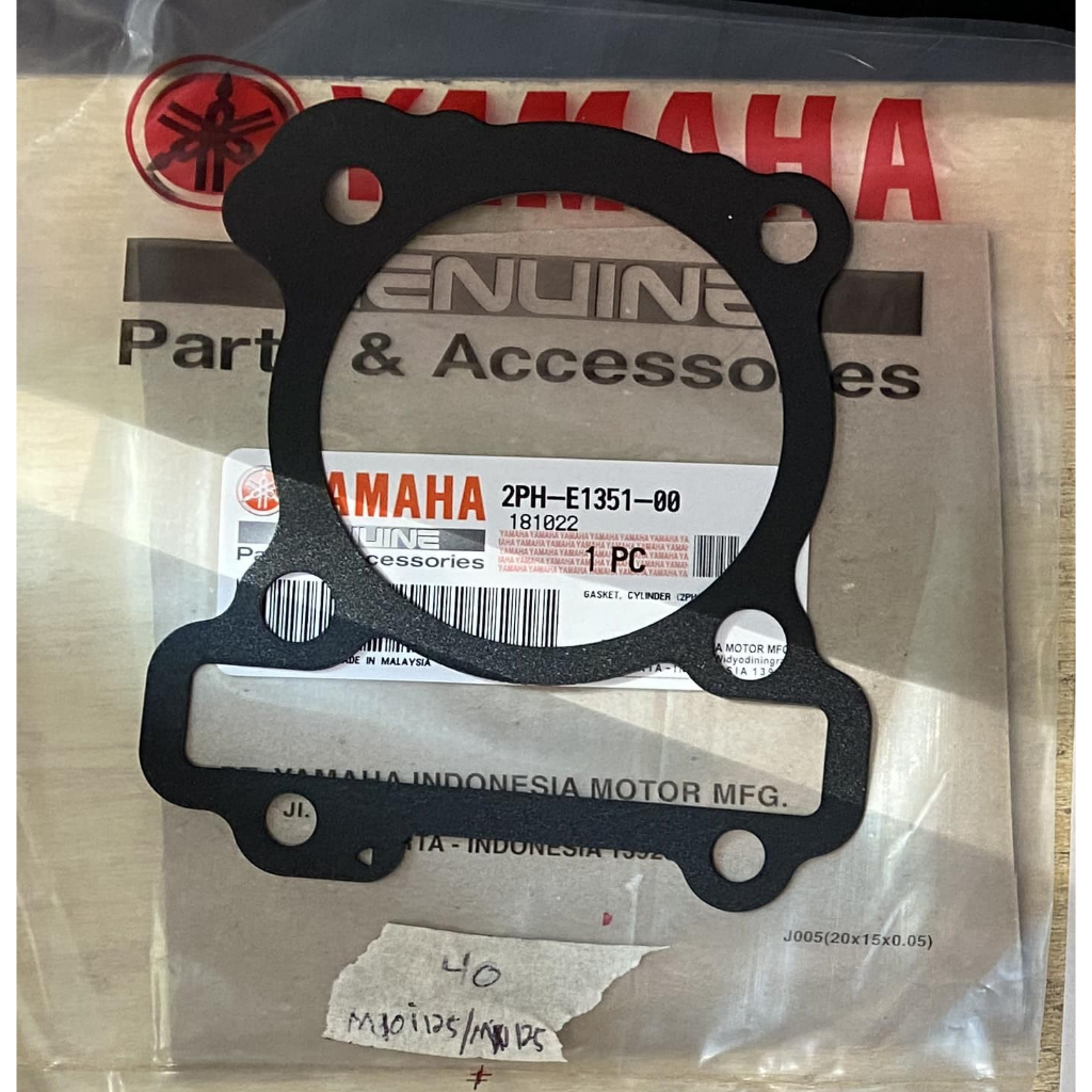 YAMAHA GASKET CYLINDER FOR AEROX V1/V2 NMAX V1/V2 MIO I 125/ MIO SOUL I/MX 125/MXI 125/MIO CARB ...