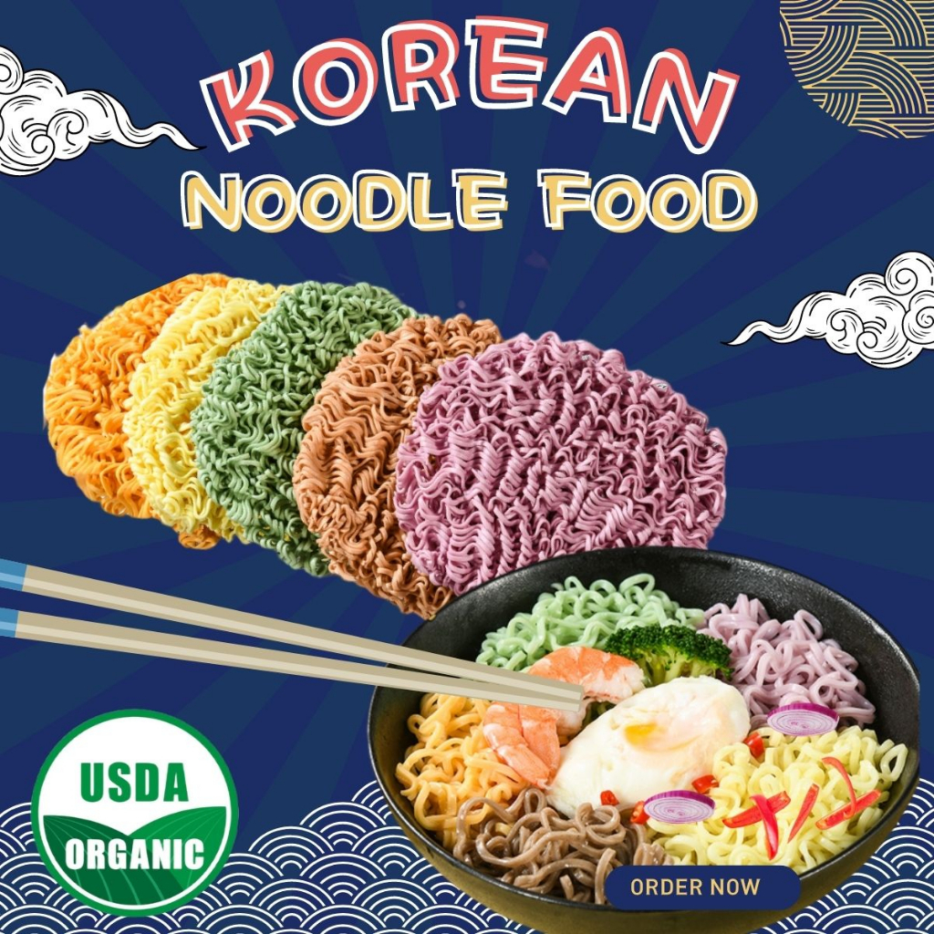 Doki Korean Noodles Veggie Noodles Nonfried Instant Noodles Suitable ...