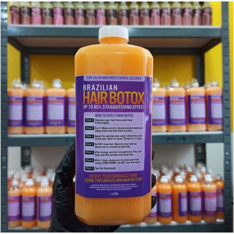 Deep Conditioning Brazilian Hair Botox Treatment - Formaldehyde-Free ...