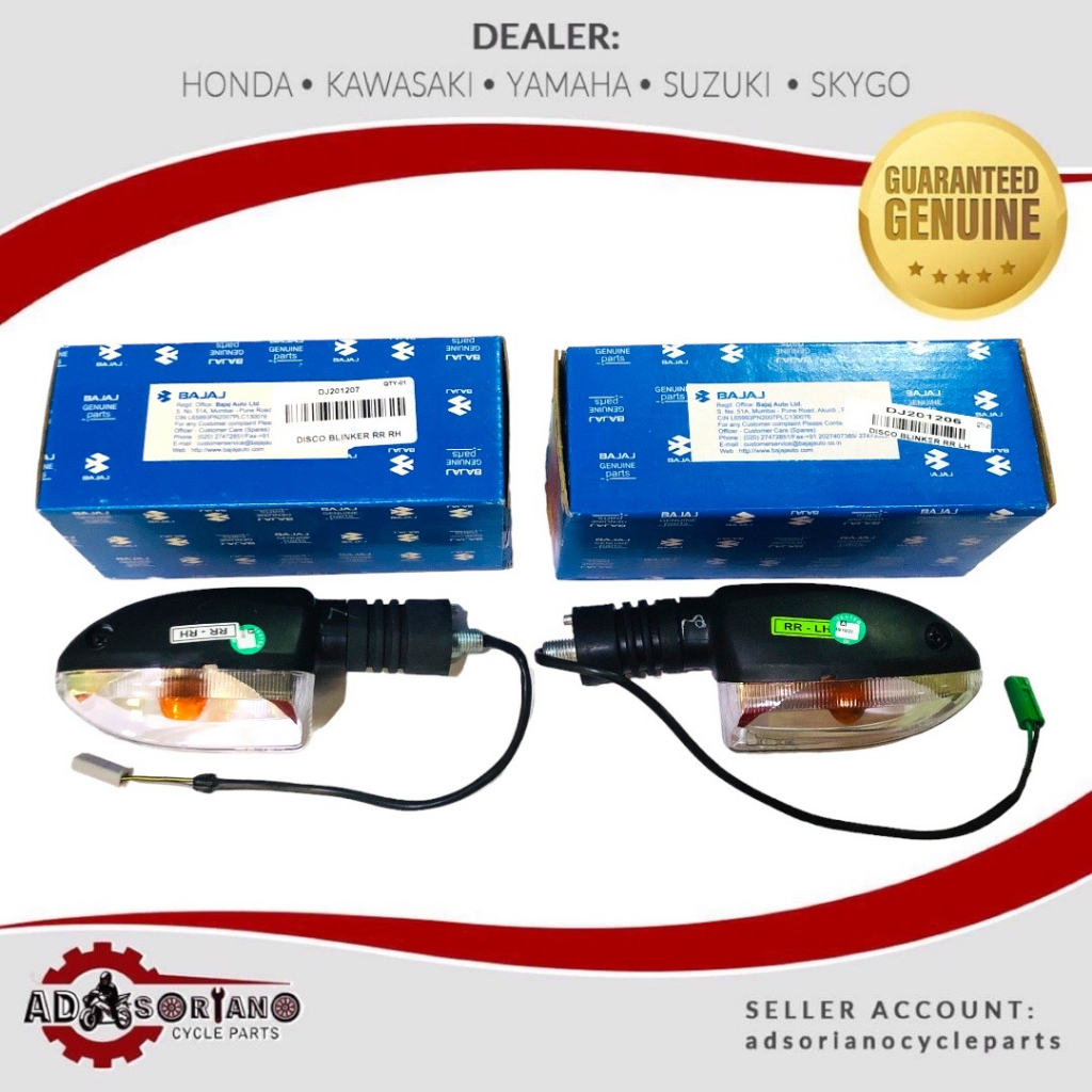 KAWASAKI ROUSER 180 200 220 SIGNAL LIGHT DJ201207 DJ201206 | Shopee ...