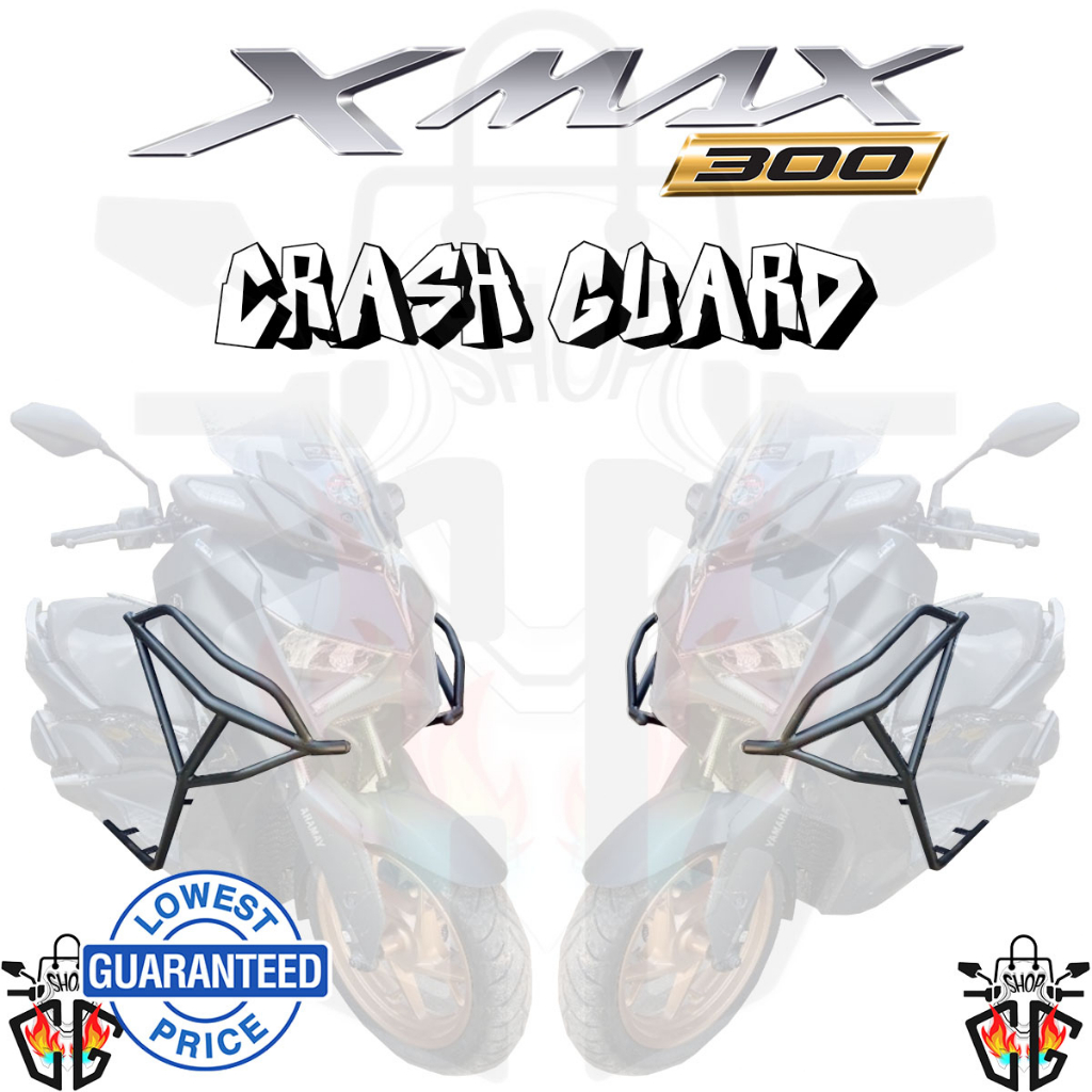 XMAX 300cc ( v1 - v2 ) - Full Crash Guard Heavy Duty COD | Shopee ...