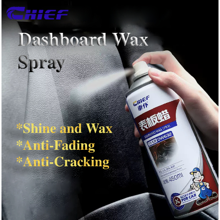 Chief Dashboard Cleaner Car Care Interior Restorer Anti Fading Cracking ...