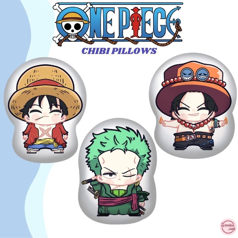 ONE PIECE Anime Chibi Pillow Plushie | Shopee Philippines
