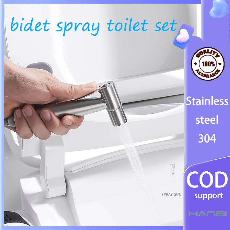 Stainless Steel 304 Bidet Set Heavy Duty Bidet Spray Set For Bathroom ...