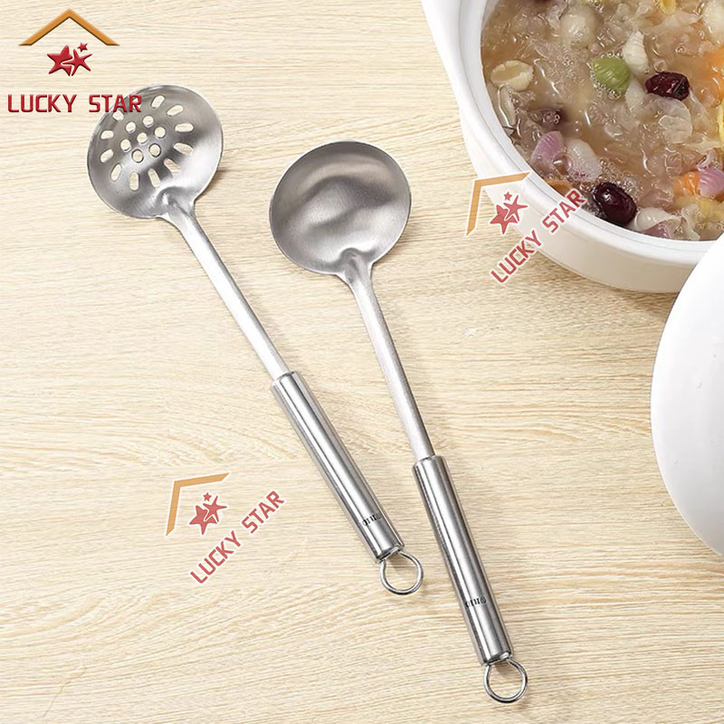 High Quality Soup Ladle Skimmer Ladle Stainless Steel Soup Spoon ...
