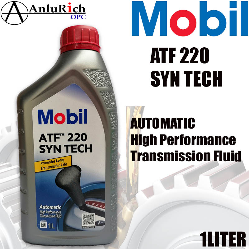 MOBIL ATF 220 SYN TECH Dexron 2 Automatic Transmission Fluid 1Liters ...