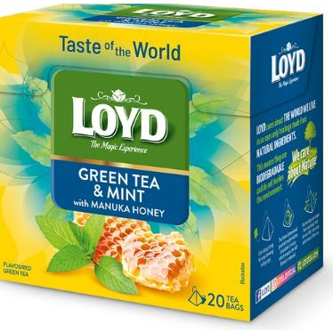 Loyd Green Tea and Mint with Manuka Honey 20Teabags | Shopee Philippines