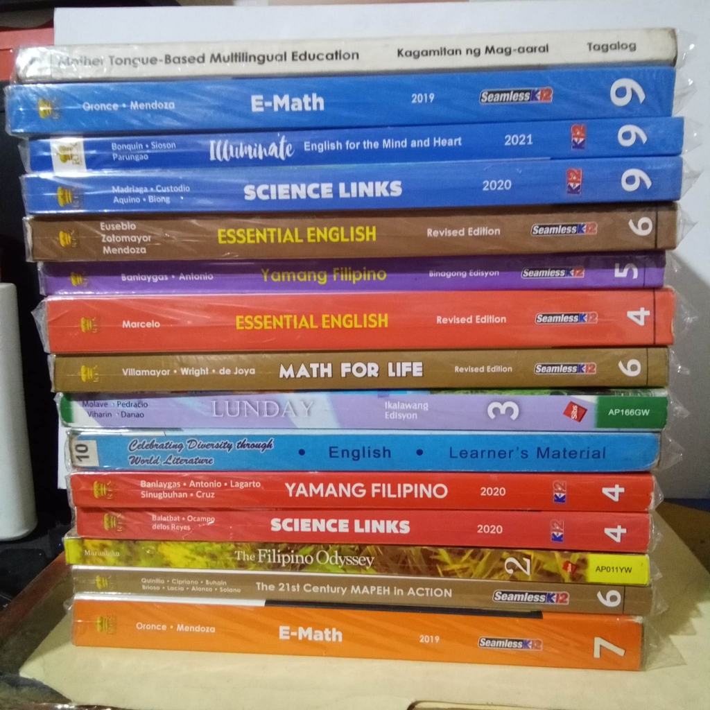 BB46 K-12 TEXTBOOKS (Pre-loved) | Shopee Philippines