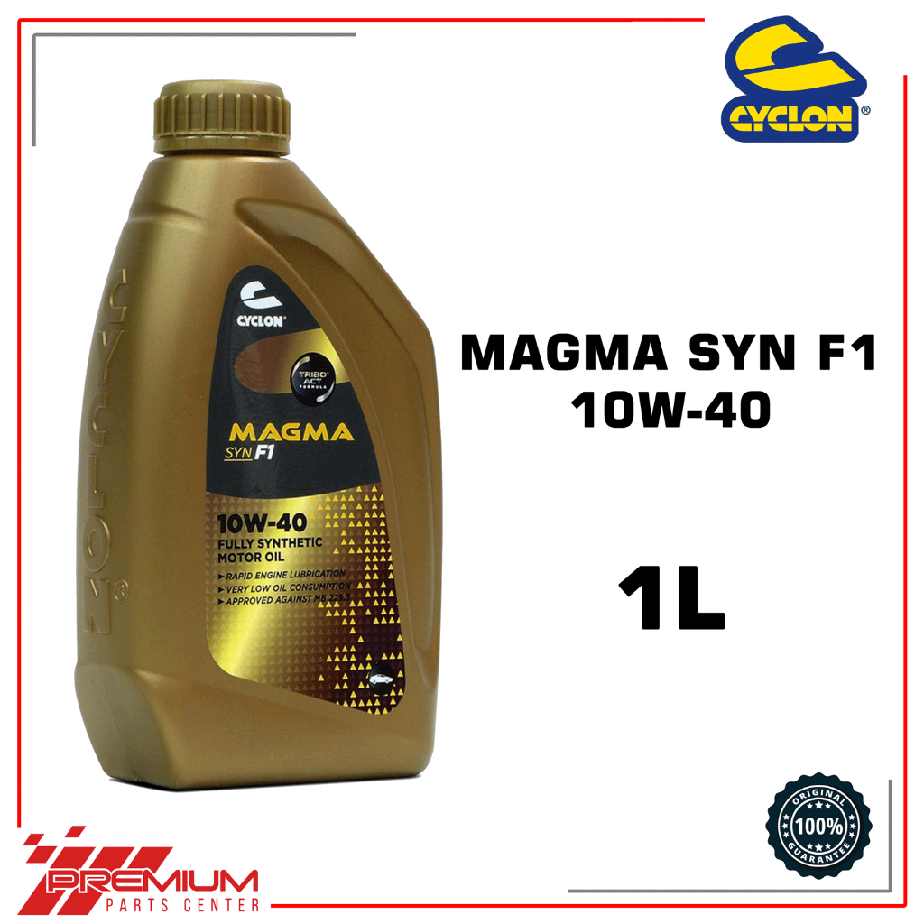 CYCLON Magma SYN F1 10W40 Fully Synthetic Gasoline and Diesel Engine ...
