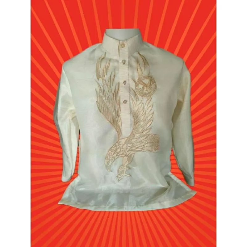Barong Tagalog w/ Eagles Design 🇮🇹 | Shopee Philippines