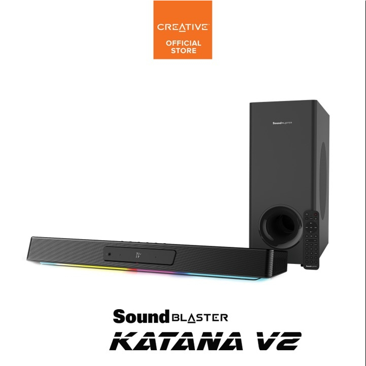 Creative Sound Blaster Katana V2 Gaming Soundbar With Subwoofer ...