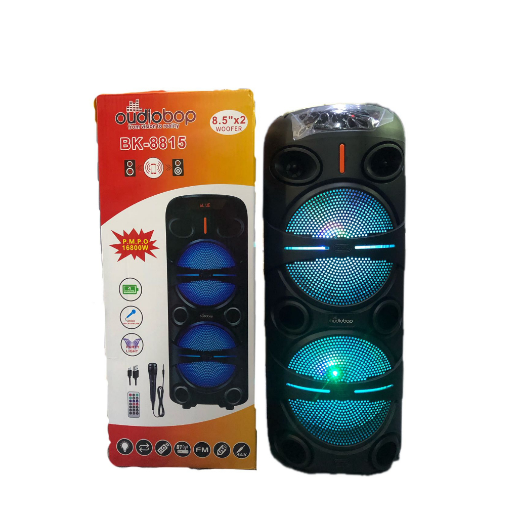 100% Original Smilee BK-8815 Karaoke Bluetooth Party Speaker Sound Box ...