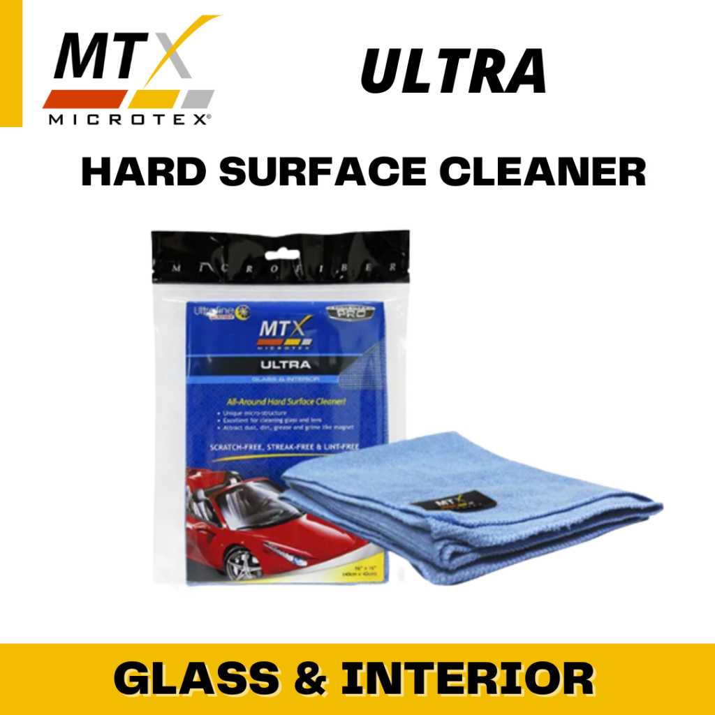 Microtex Ultra Microfiber (Glass & Interior) - All around Hard Surface ...