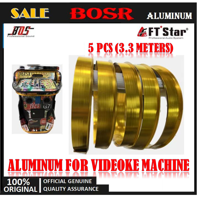 FT-STAR (5 pcs)Aluminum Counter Nosing Videoke/Karaoke Machine BLACK ...