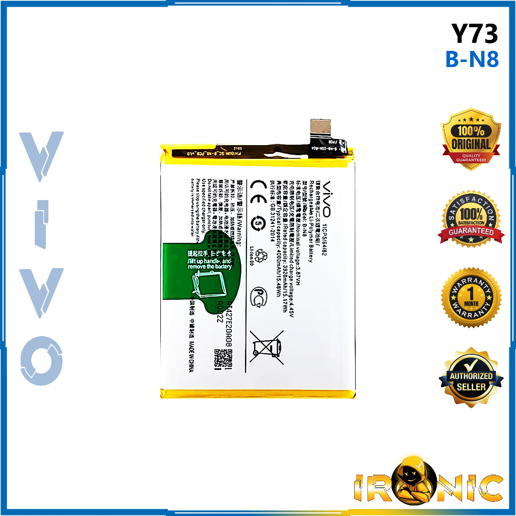 Vivo Y73 Battery Model B-N8 Original Equipment Manufacturer | Shopee ...