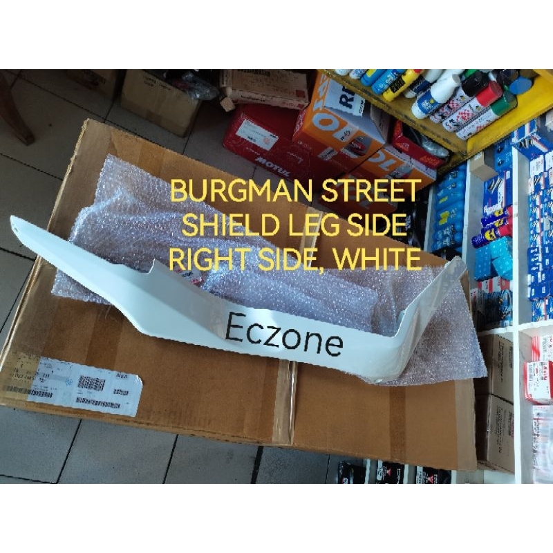 SGP LEG SIDE SHIELD FOR BURGMAN 125 STREET & EX 125 SHIELD, RIGHT SIDE ...