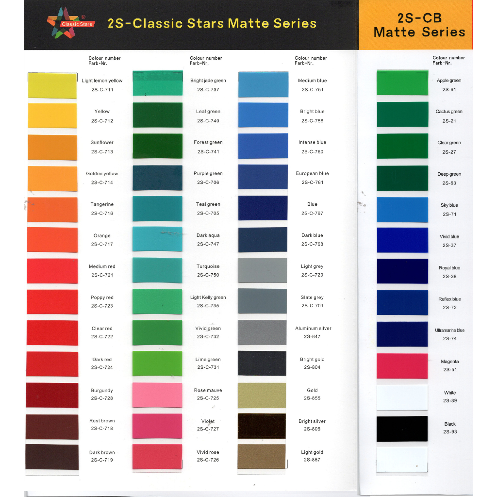 vinyl outdoor 2S Super Stars Taiwan Matte decal stickers | Shopee ...