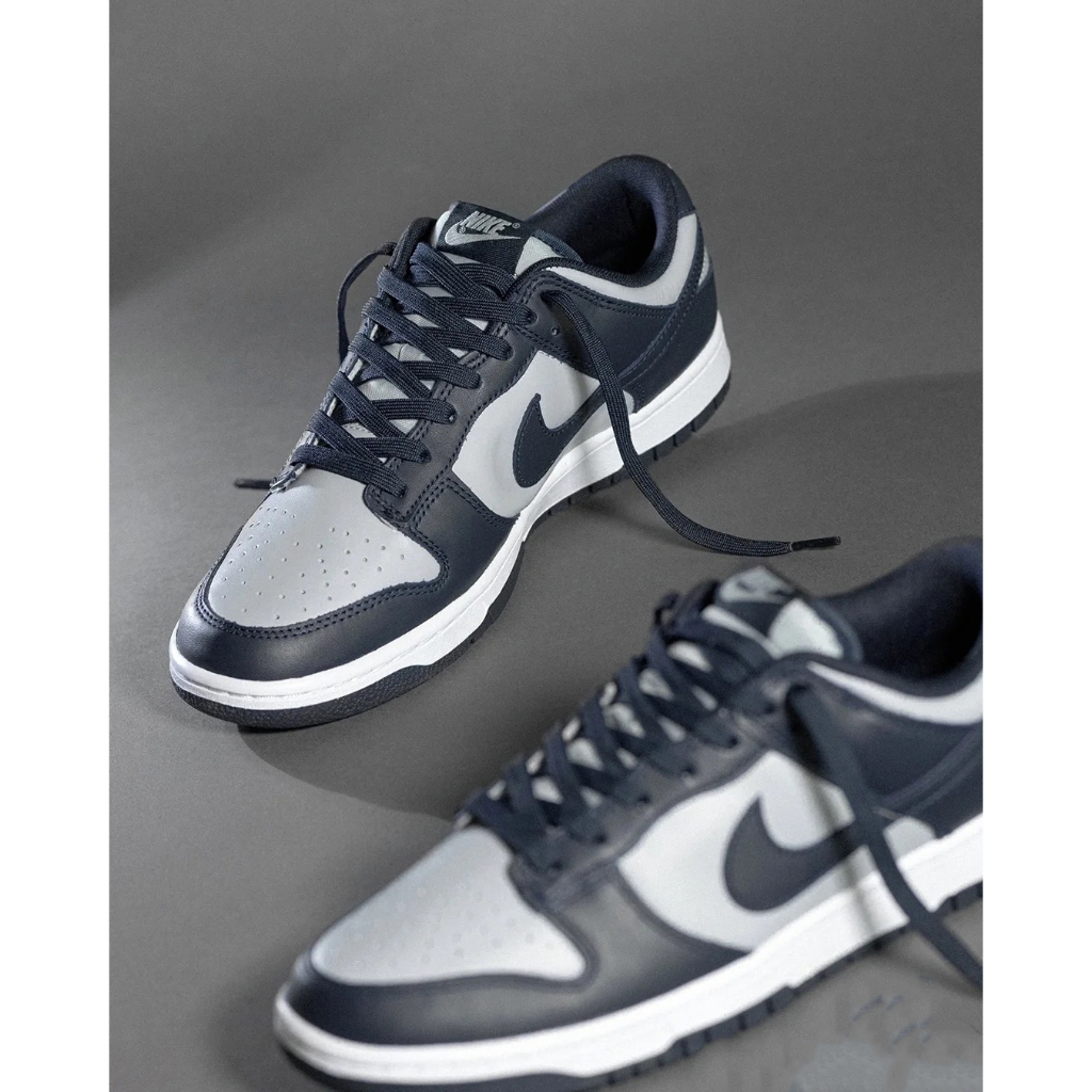 UA Board Shoes Dunk Low Georgetown Lowcut Casual Rubber Shoes For Men ...