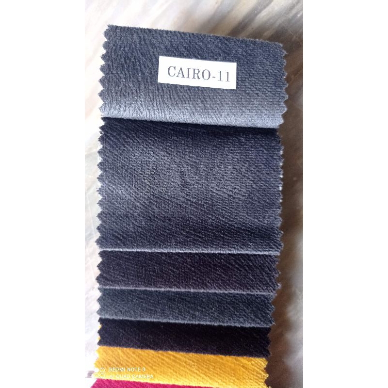 fabric Cairo #12 dark gray for upholstery, sala set, seat cover, sold per yard, continuous cut ...