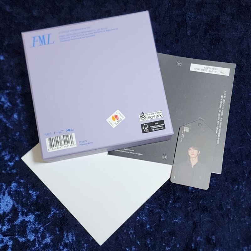 Seventeen FML Deluxe Version Official Album Complete Inclusions with ...