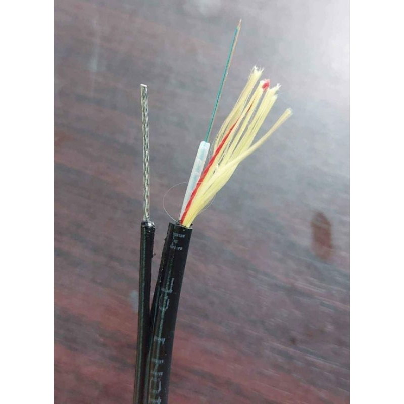 4 CORE OUTDOOR FIBER WITH MESSENGER MINI FIGURE 8 | Shopee Philippines