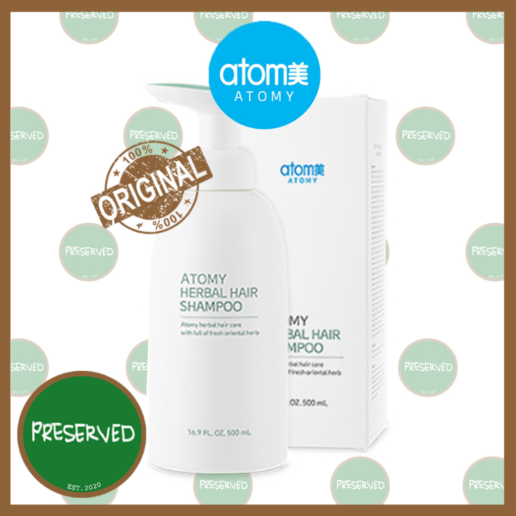 Atomy Herbal Hair Shampoo (500ml) NEW PACKAGING | Shopee Philippines