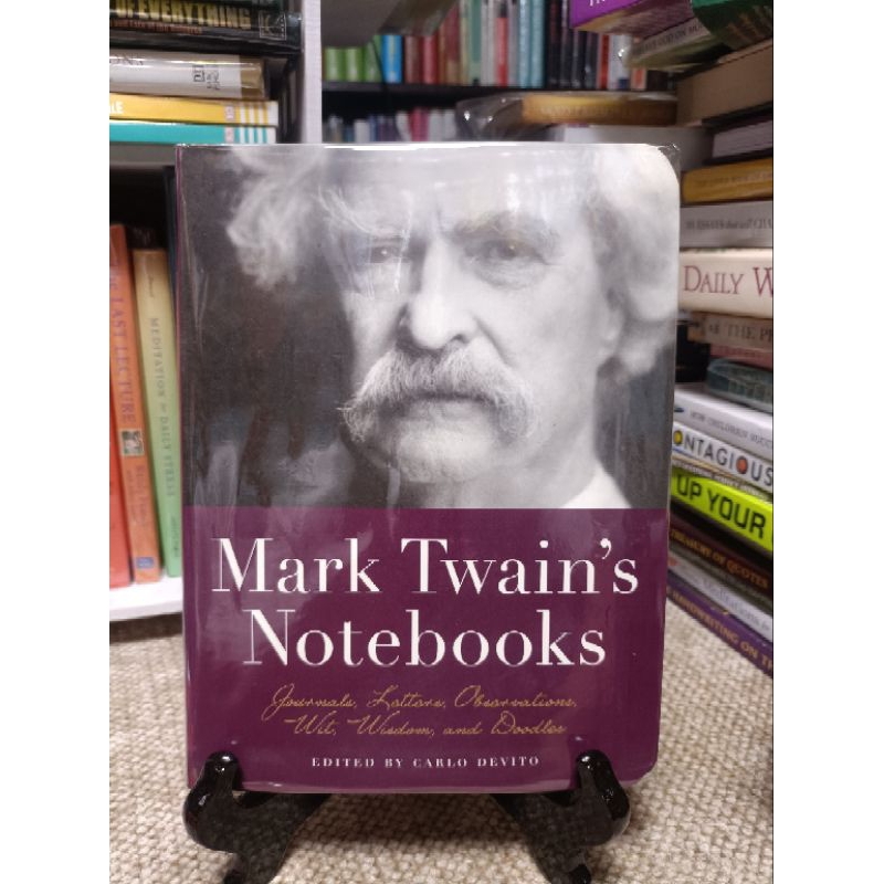 MARK TWAIN'S NOTEBOOK: JOURNALS, LETTERS, OBSERVATIONS, WIT, WISDOM, AND DOODLES (DELUXE ...