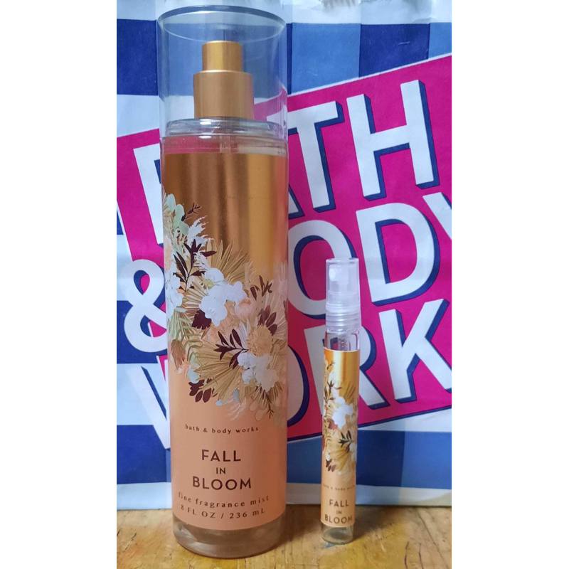 10 ML BBW FALL IN BLOOM BODY MIST 10 ML | Shopee Philippines