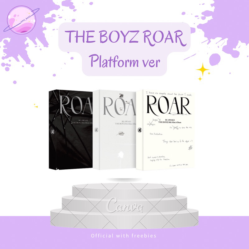 [Onhand] The Boyz Roar Platform ver (Sealed & Official) | Shopee ...