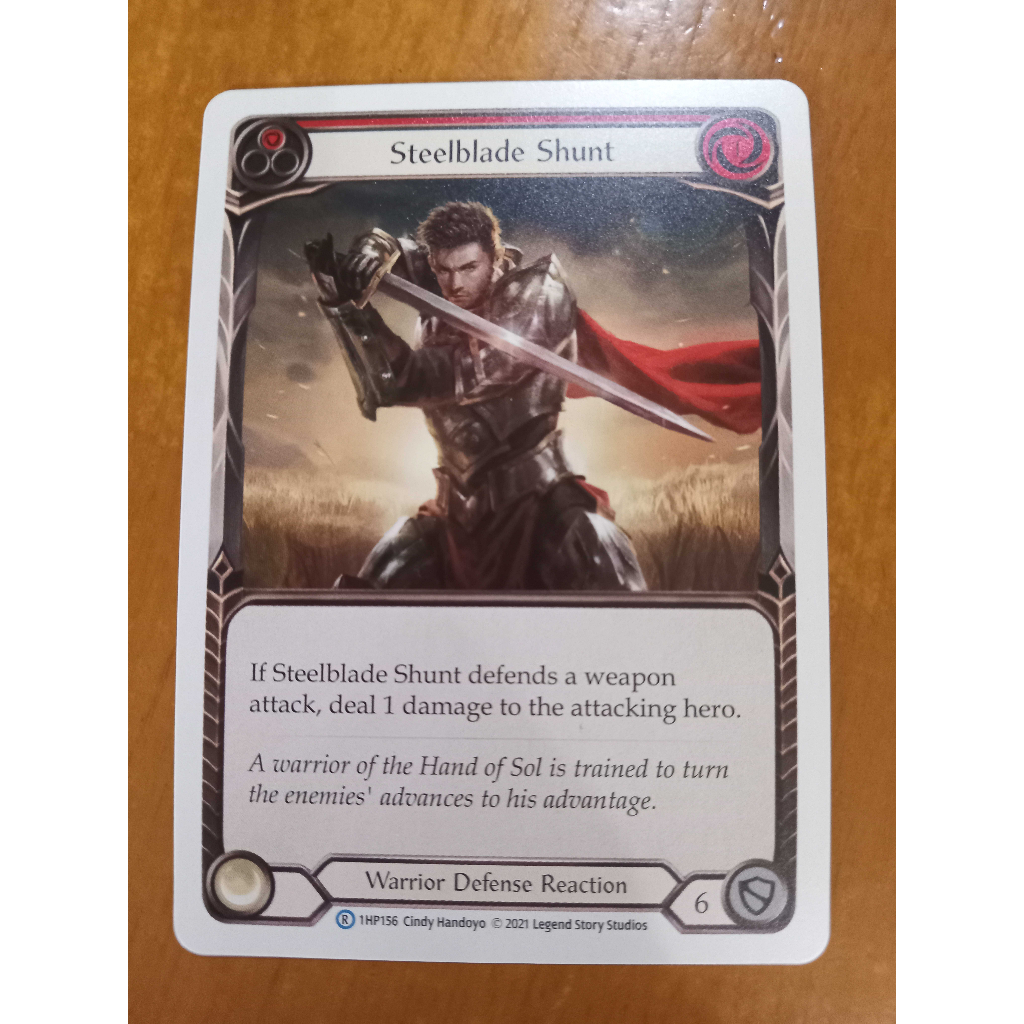 FAB Flesh and Blood TCG: Steelblade Shunt History Pack Vol 1 Warrior ...