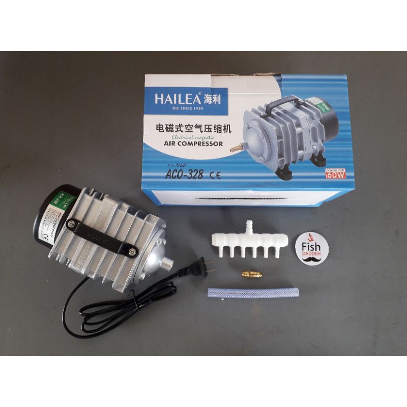 Hailea Air Compressor Airpump ACO-208 ACO-308 ACO-318 ACO-328 | Shopee ...