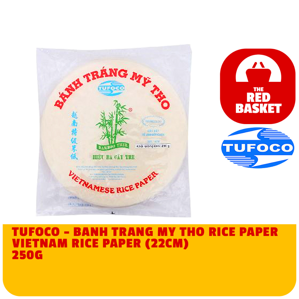 TUFOCO – BANH TRANG MY THO ROUND RICE PAPER VIETNAM RICE PAPER (22CM ...