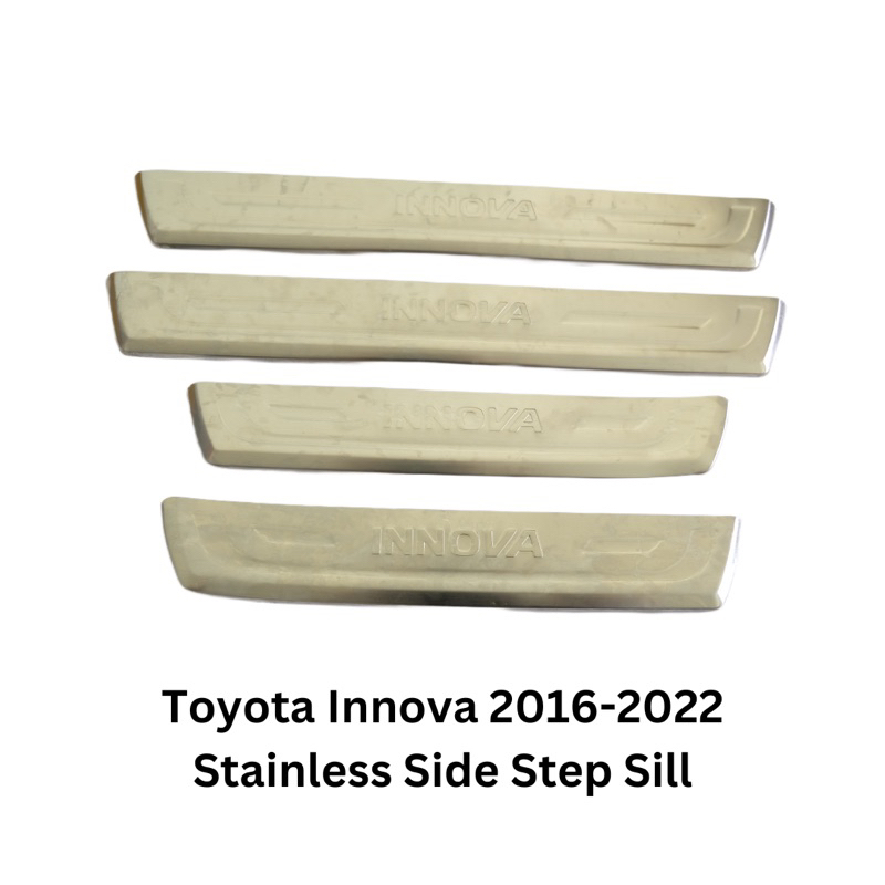 Toyota Innova 2016 - 2024 Stainless Side Stepsill | Shopee Philippines