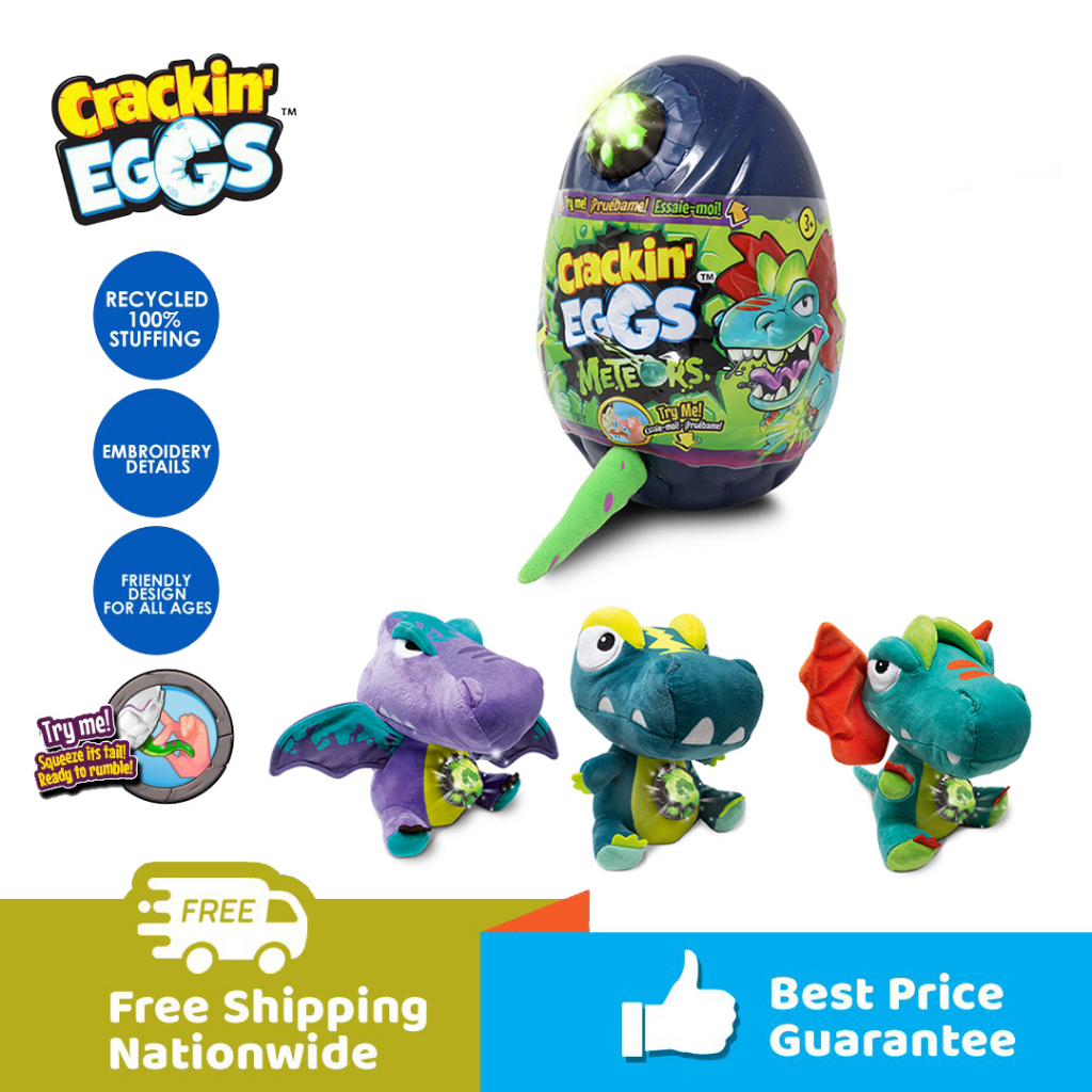 Crackin Eggs Jurassic Friend Meteors Dino Krater with Light & Roar ...