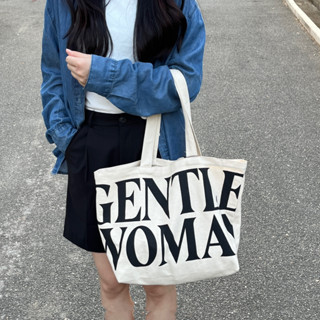 gentle women Canvas Bag Female Shoulder Bag Student Class Bag Tote Bag ...