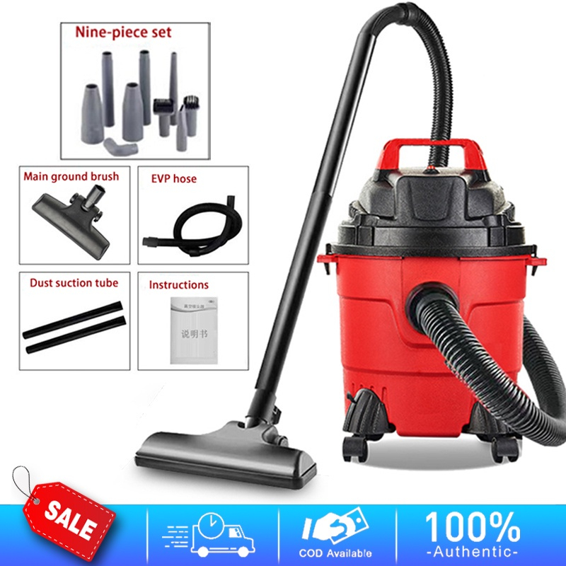 Vacuum Cleaner 15L Household Carpet Vacuum Cleaner 2 in 1 Wet and Dry ...