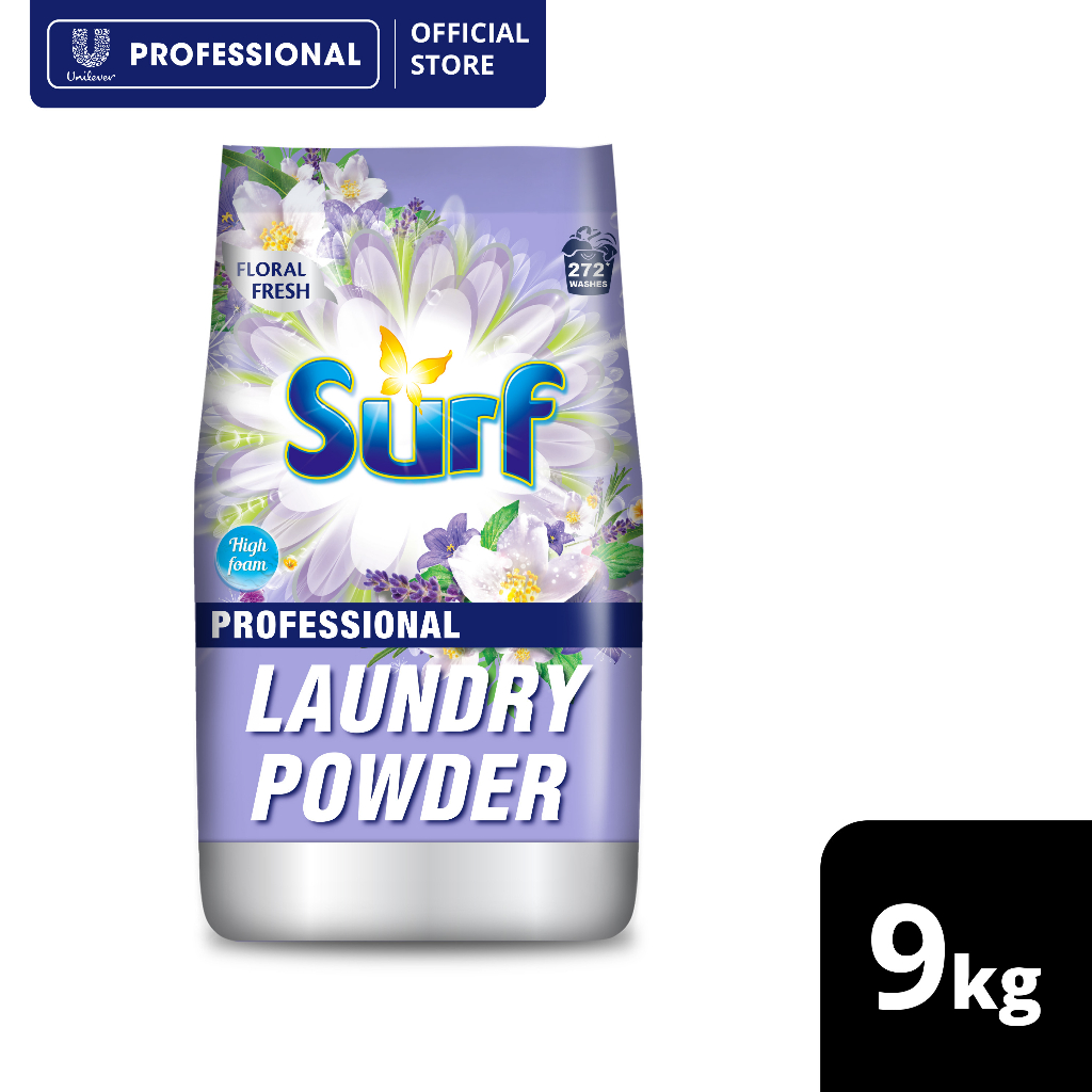 Surf Pro Floral Fresh Powder Pouch 9kg | Shopee Philippines