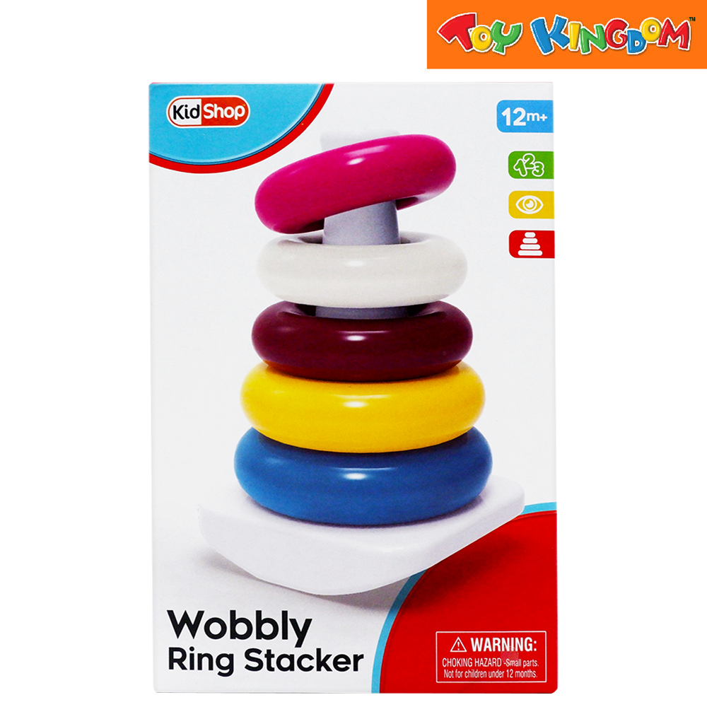 KidShop Wobbly Stacker Ring Stacker Playset | Shopee Philippines