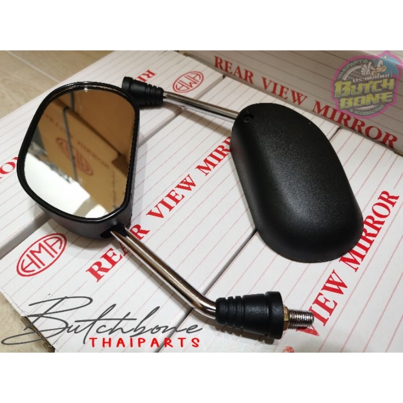 HMA SIDE MIRROR CHROME STEM {YAMAHA-HONDA} MADE IN THAILAND | Shopee ...