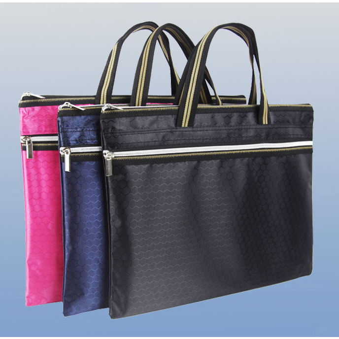 Connie Multiple Color Document Bag double-layer bag file folder storage ...