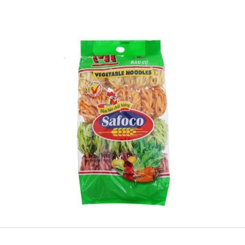 Safoco Vietnam Vegetable Noodles Thick Strands 500g | Shopee Philippines