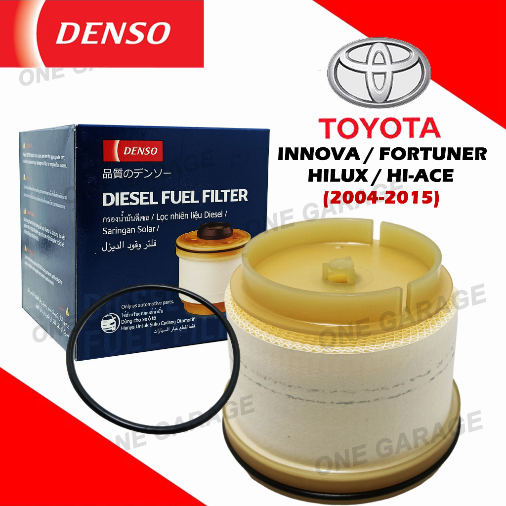 Diesel Fuel Filter For TOYOTA INNOVA / FORTUNER / HILUX / HI-ACE (2004 ...